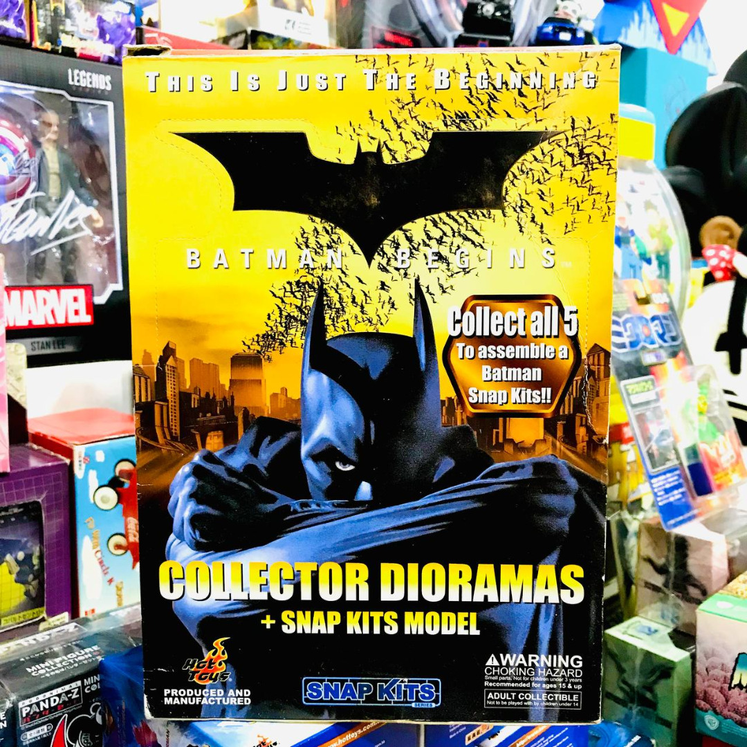 HOT TOYS COLLECTOR DIORAMAS SNAP KITS MODEL SERIES - BATMAN BEGINS ...