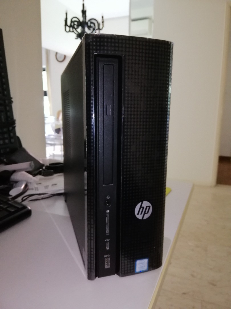 Hp Desktop Computer Cpu Only Computers Tech Desktops On Carousell
