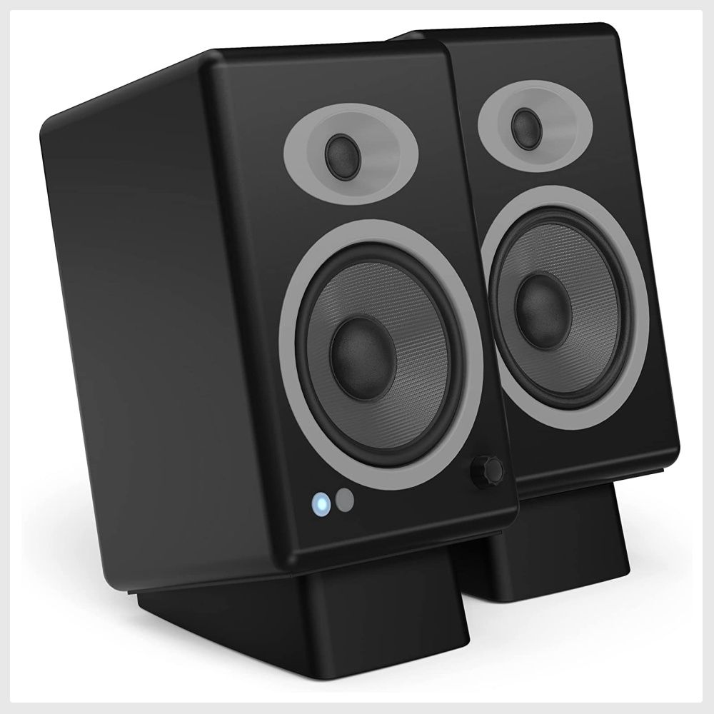 HumanCentric Desktop Speaker Stands Wedge, Desk Speaker Stands for ...