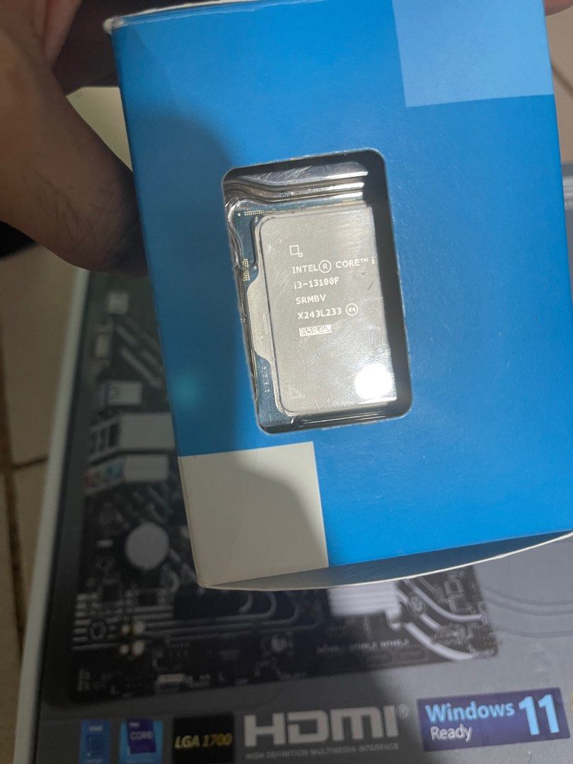 I3 13100F, Asus h610m, Coolman Ruby case, 1tb hdd, 256 ssd, Computers ...