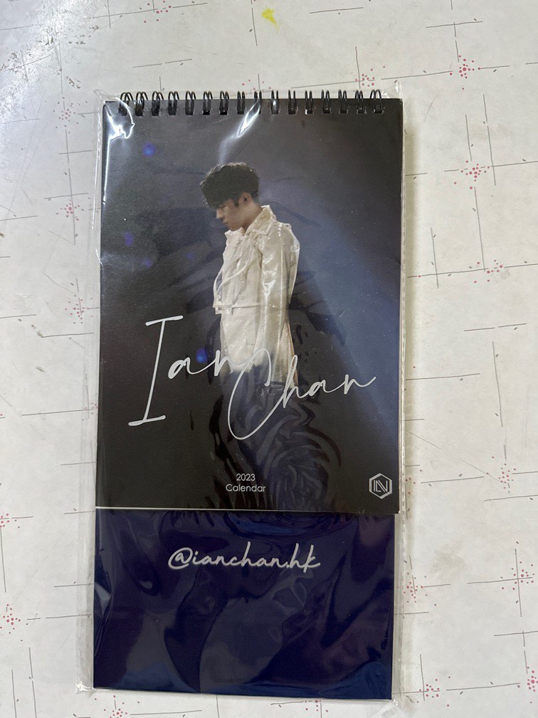 Ian Chan FC 2023 座枱月曆, 興趣及遊戲, 收藏品及紀念品, 明星周邊 - Carousell