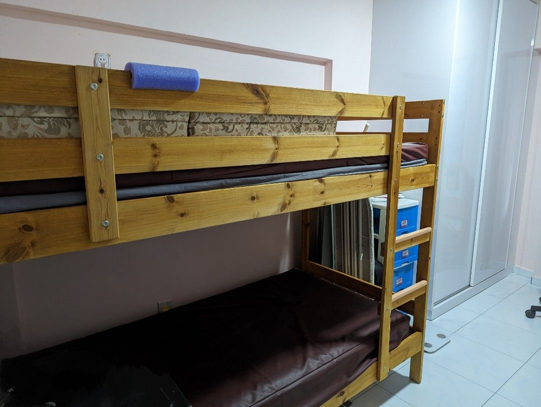 Bunk Bed, Furniture & Home Living, Furniture, Bed Frames & Mattresses ...