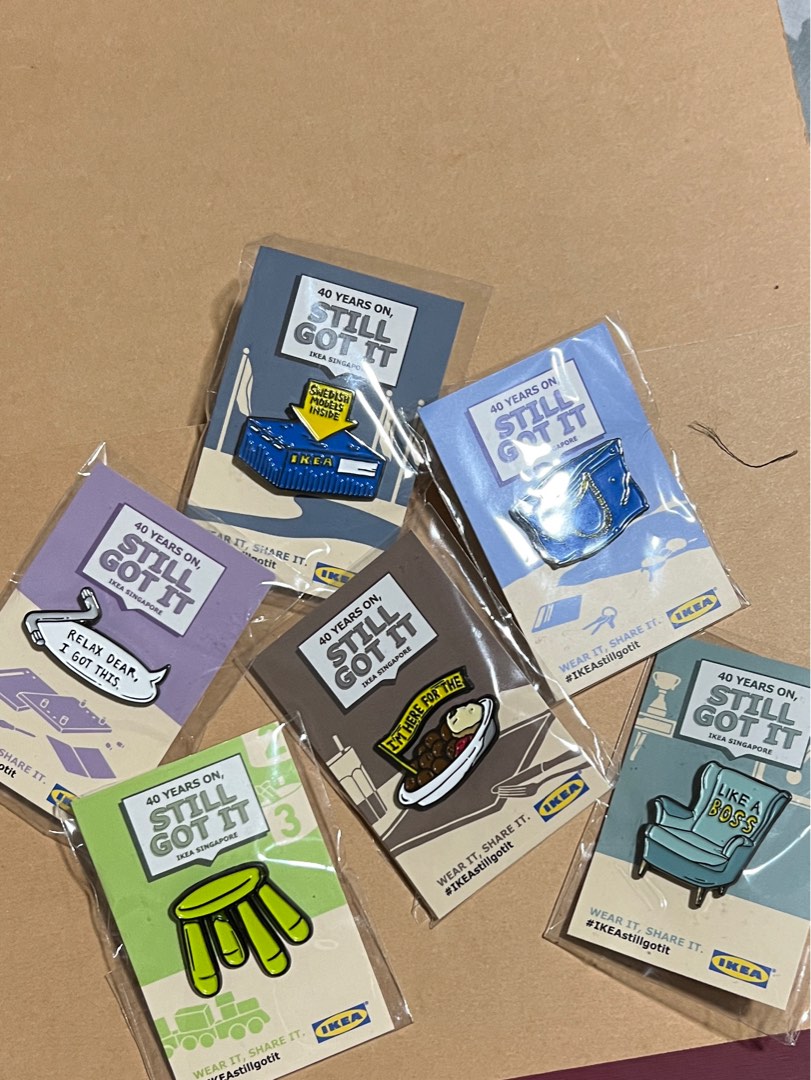 Ikea Collectable Pins, Hobbies & Toys, Stationery & Craft, Other ...