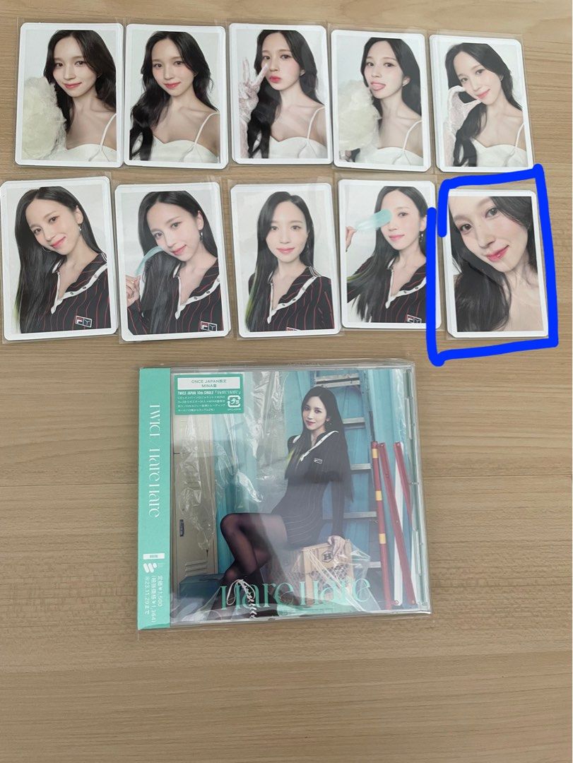 [Instocks] TWICE HARE HARE japan 10th single once japan solo version photocards nayeon jeongyeon ...