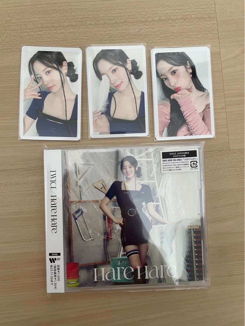 [Instocks] TWICE HARE HARE japan 10th single once japan solo version photocards nayeon jeongyeon ...