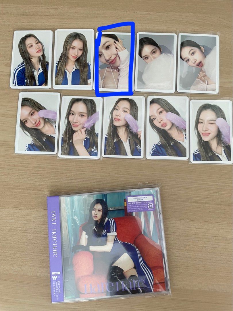 [Instocks] TWICE HARE HARE japan 10th single once japan solo version photocards nayeon jeongyeon ...
