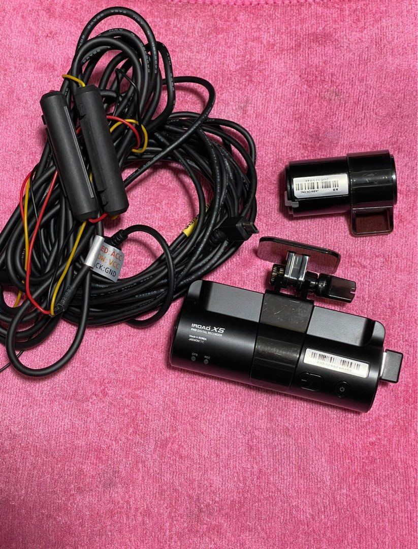 IROAD X5 FHD Dual Channel Full-HD Car Recording Dash Camera, Car ...