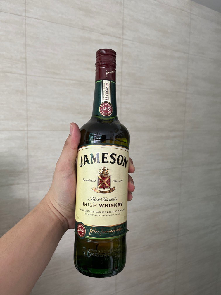 Jameson Whisky, Food & Drinks, Alcoholic Beverages on Carousell