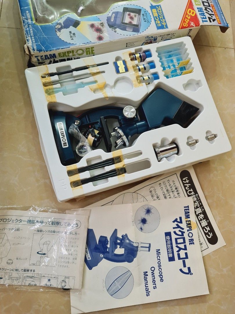 Japan TEAM EXPLORE microscope toy from Toy R'Us Japan, Hobbies & Toys ...