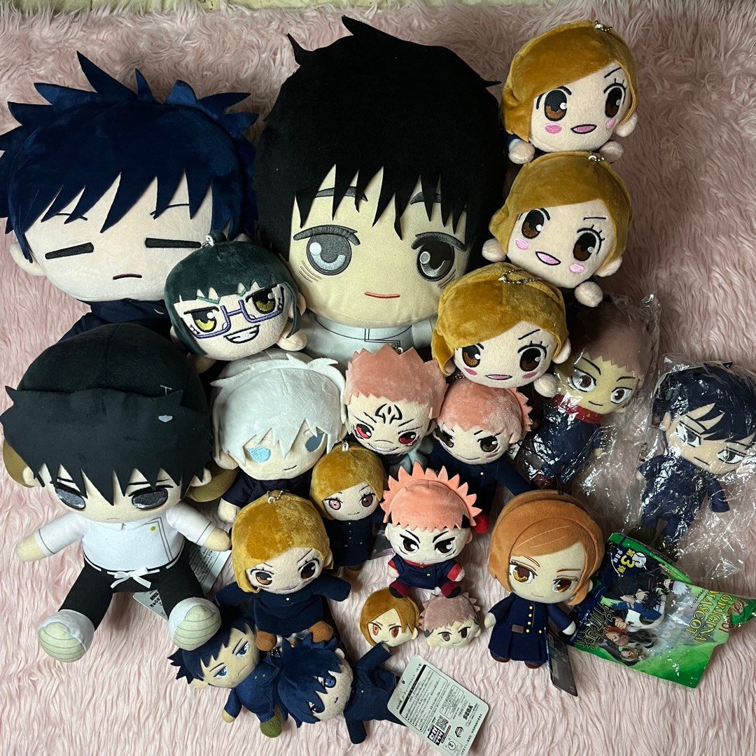 JUJUTSU KAISEN JJK ANIME PLUSHIES, Hobbies & Toys, Toys & Games on ...