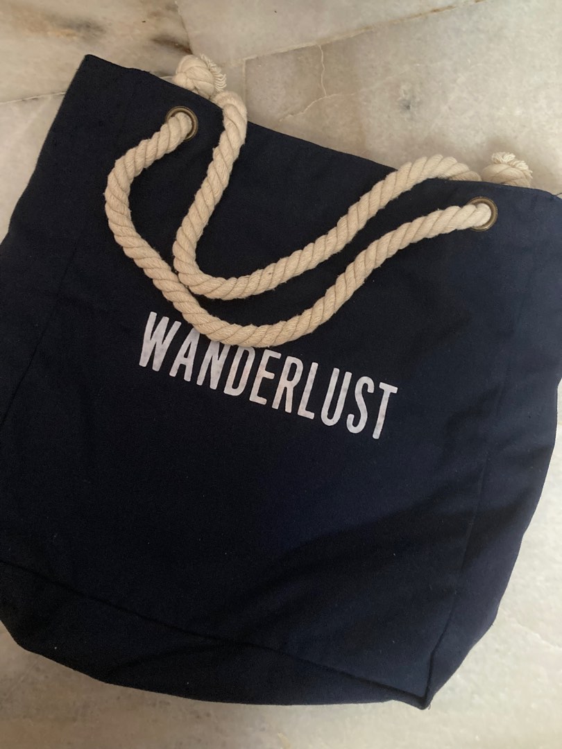 Kaison Wanderlust tote bag big size, Women's Fashion, Bags & Wallets ...
