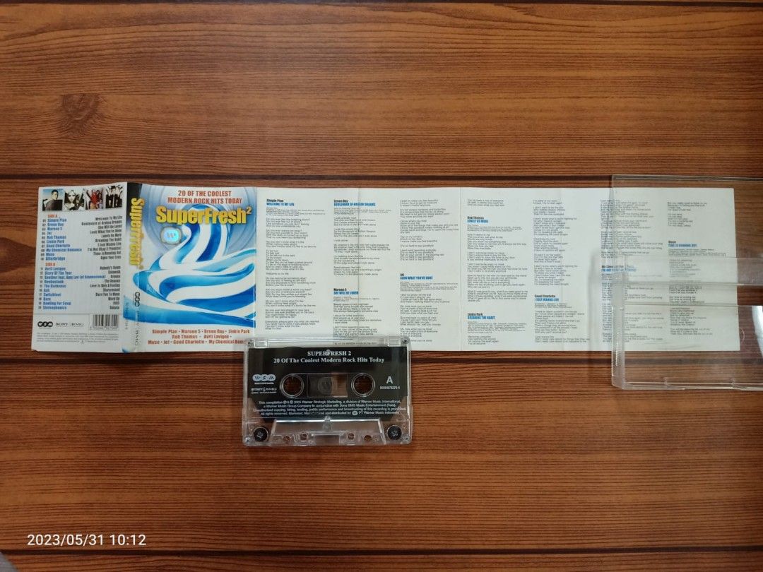 Kaset pita SUPERFRESH 2 ( MCR, Greenday, Muse, etc ), Musik & Media, CD ...