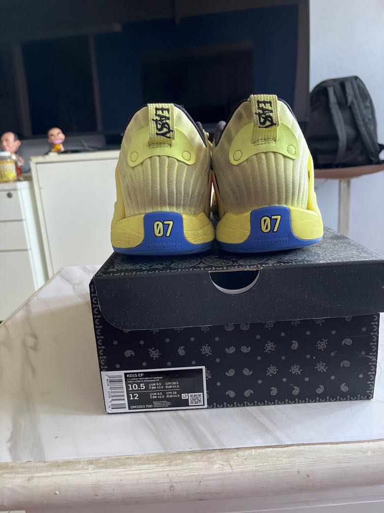 kd 15 ep lemon twist, Luxury, Sneakers & Footwear on Carousell