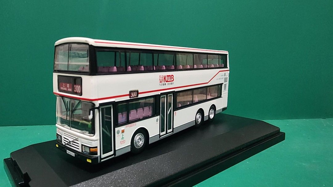 KMB volvo olympian FW 5572退役紀念版(AV1 上環 300) 1/76九巴巴士模型, 興趣及遊戲, 玩具 & 遊戲類 - Carousell