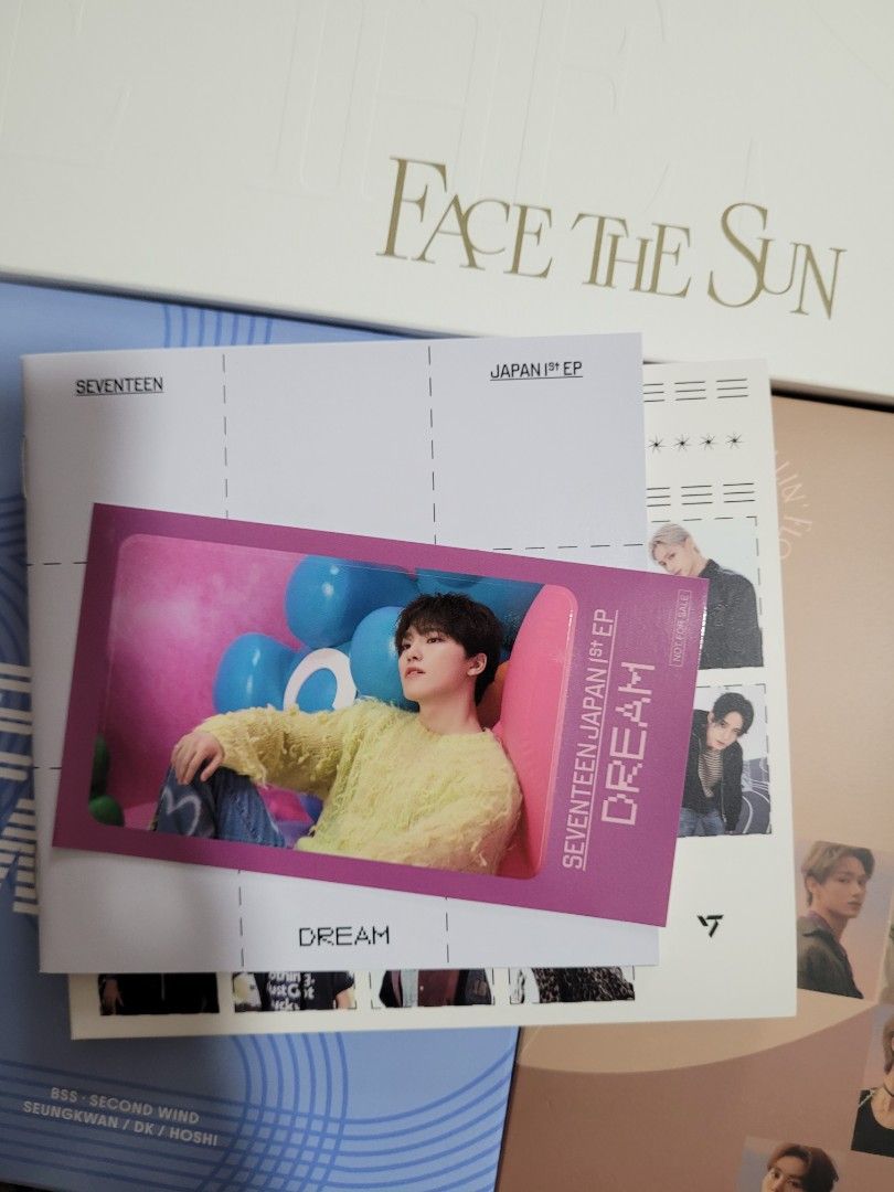unsealed sealed album clearance pc poster seventeen svt fml lesserafim ...