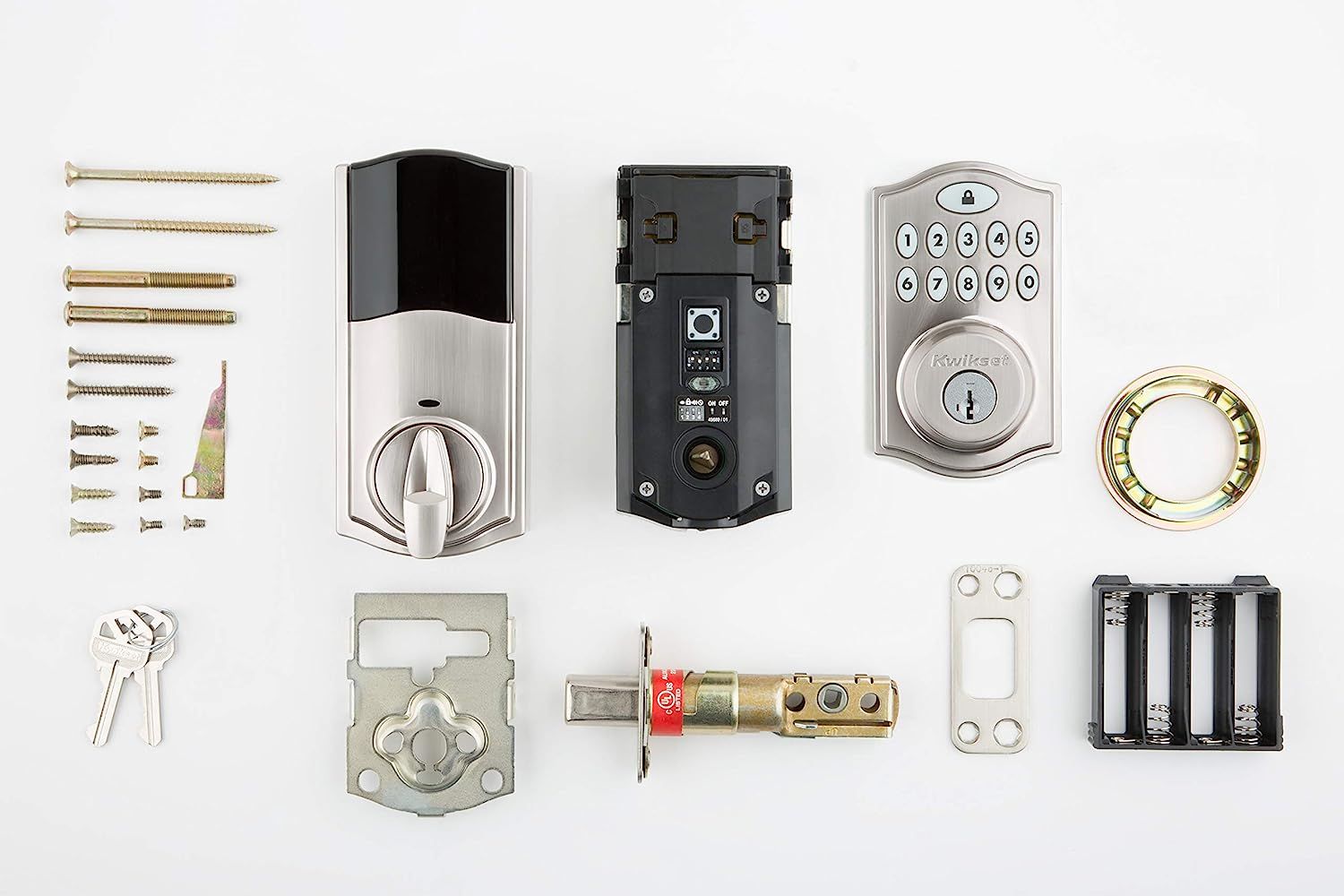 Kwikset 914 Traditional Keypad SmartCode Electronic Deadbolt Smart Lock ...