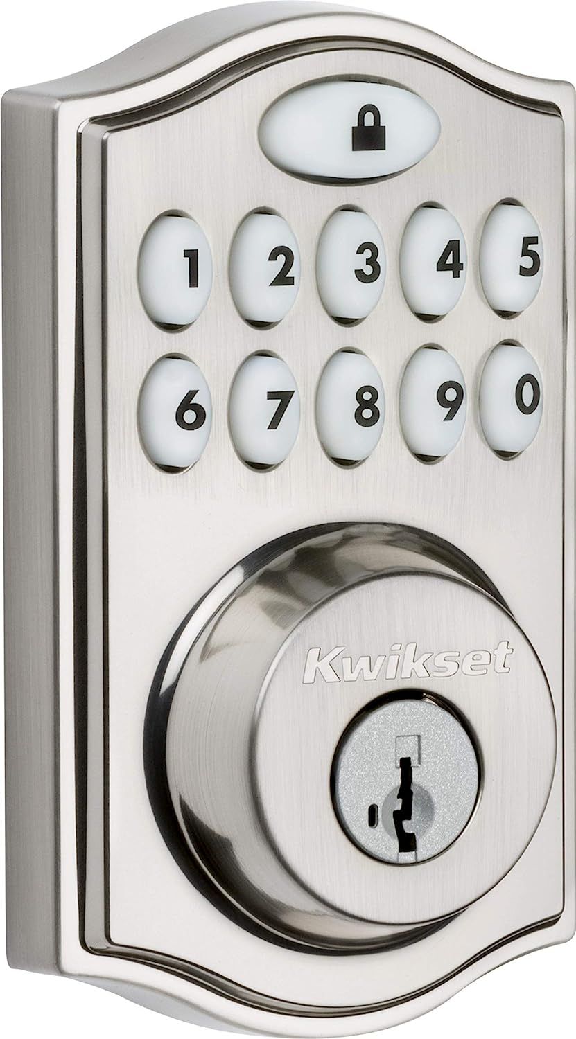 Kwikset 914 Traditional Keypad SmartCode Electronic Deadbolt Smart Lock ...