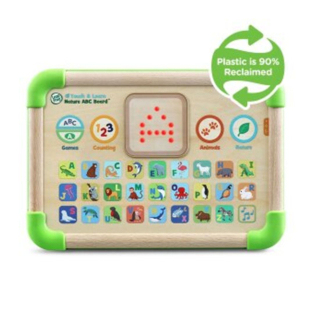 Leapfrog Wooden Touch and Learn Nature ABC Board, Hobbies & Toys, Toys ...