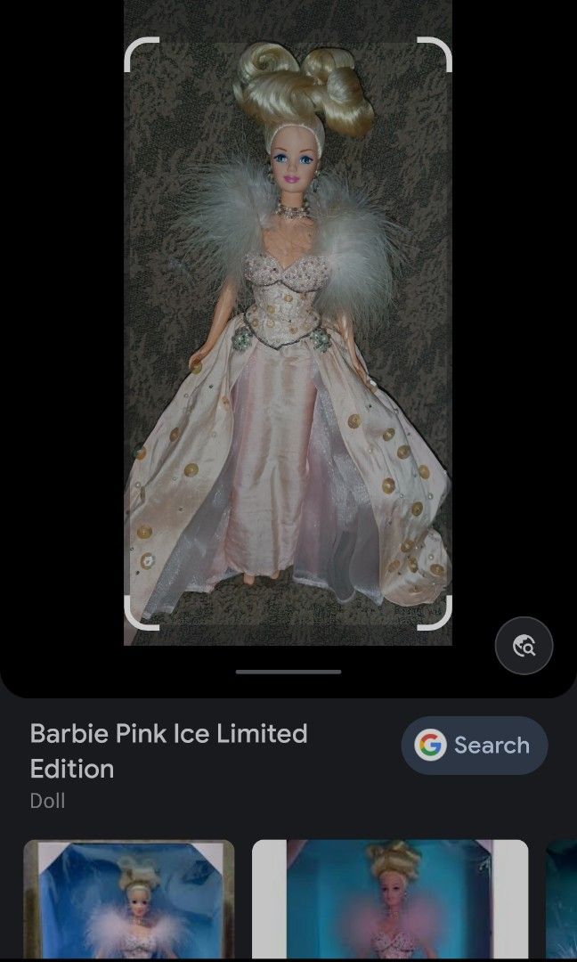 LIMITED EDITION PINK ICE BARBIE DOLL as is on Carousell