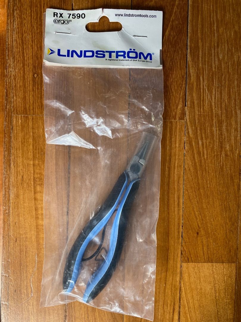 Lindstrom RX7590 - RX Series Ergonomic Pliers - Round Nose - Fine Jaw ...
