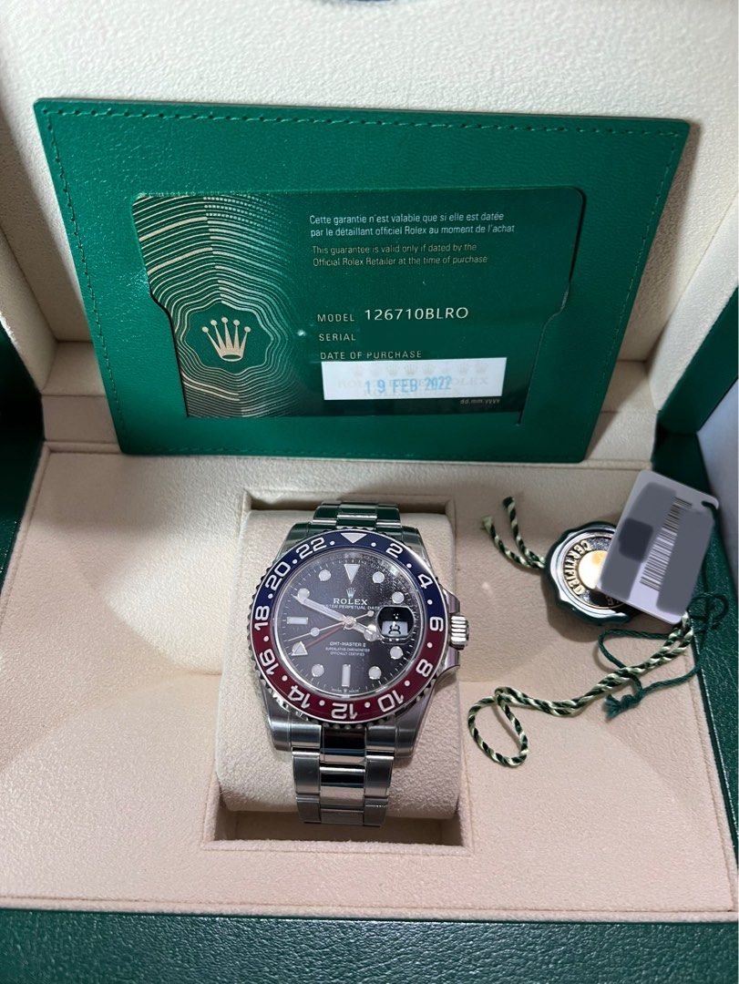 LNIB Rolex 126710BLRO fully protected by RX8, Luxury, Watches on Carousell