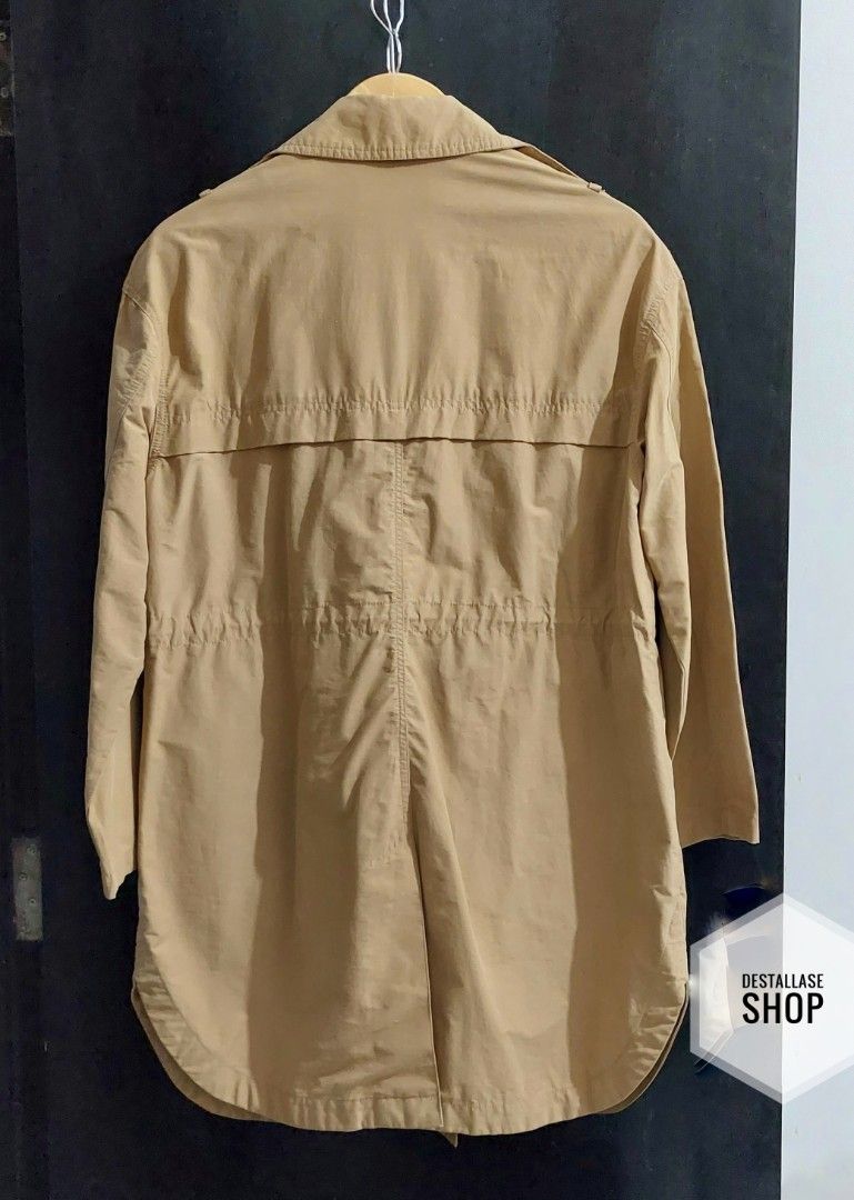 Long Outer Brown - MIXXO, Fesyen Wanita, Pakaian Wanita, Baju Luaran di Carousell