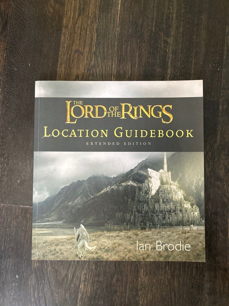 LOTR Location Guidebook, Hobbies & Toys, Books & Magazines, Fiction ...