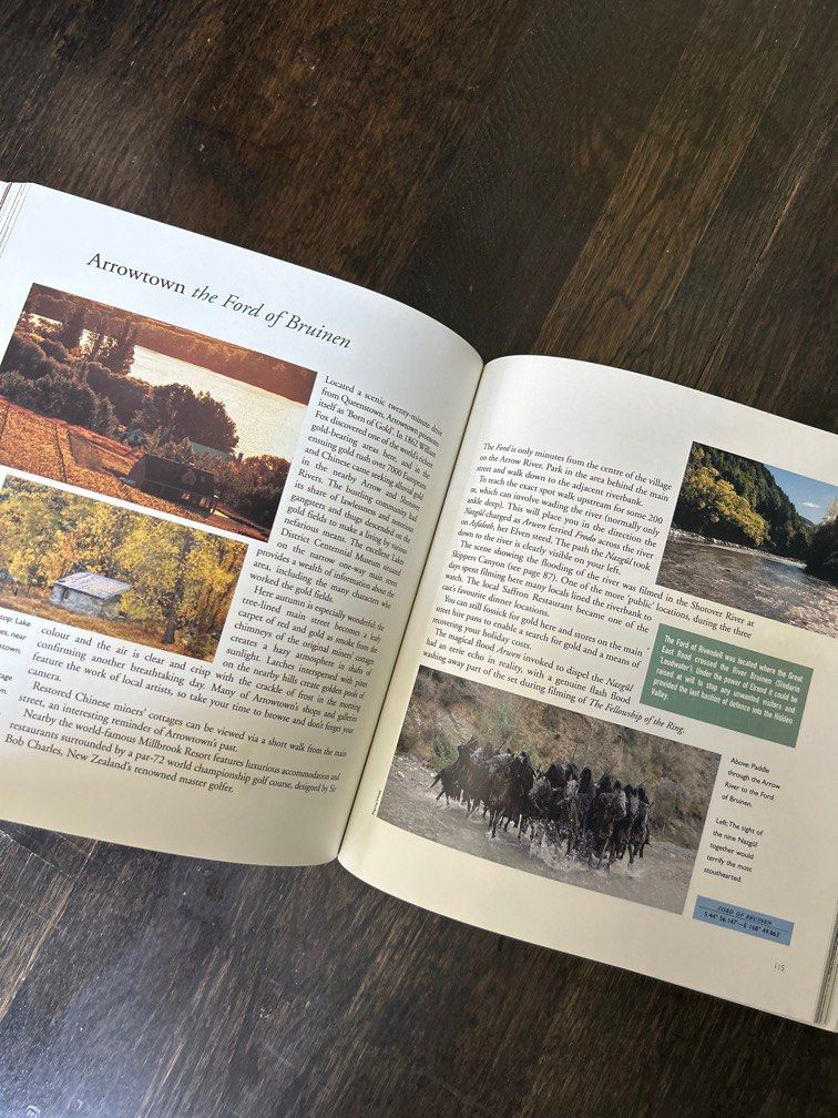 LOTR Location Guidebook, Hobbies & Toys, Books & Magazines, Fiction ...