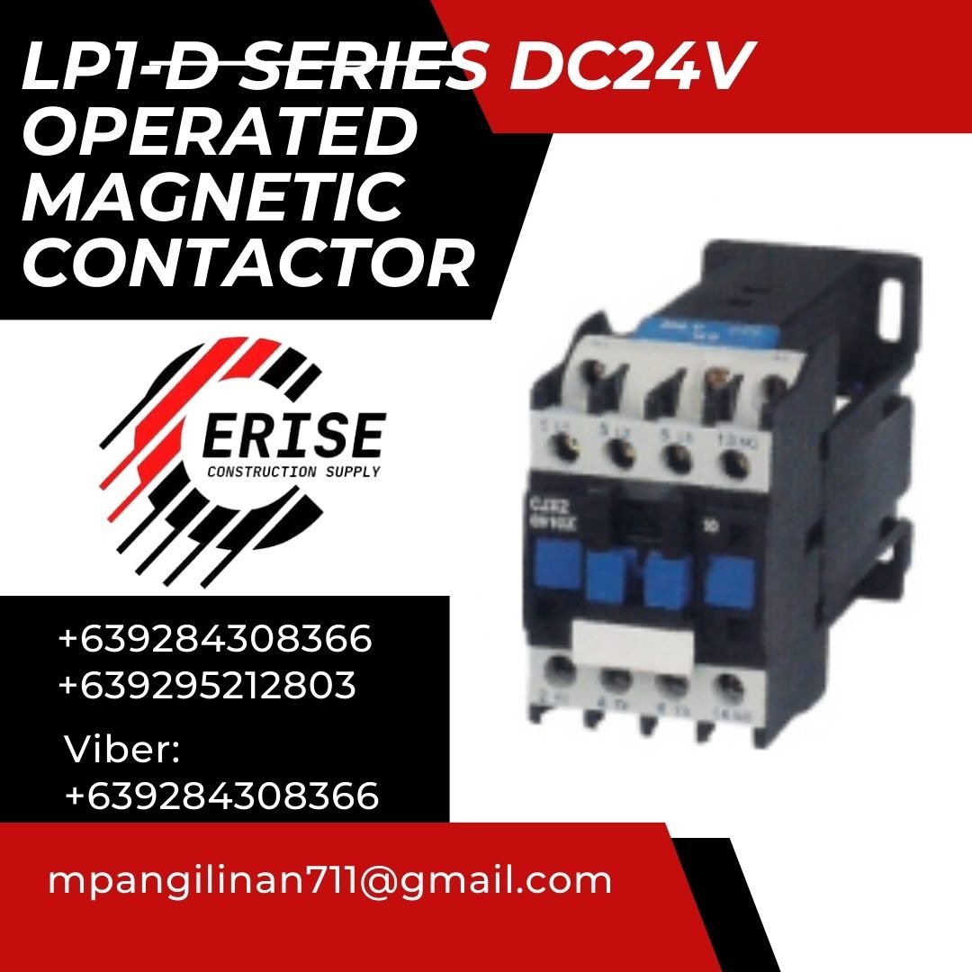 LP1-D SERIES DC24V OPERATED MAGNETIC CONTACTOR, Commercial & Industrial, Construction Tools ...