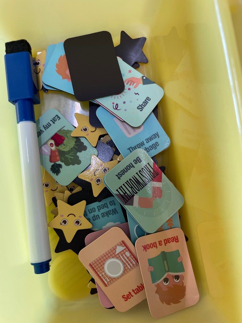 Magnetic Reward chart for kids, Hobbies & Toys, Stationery & Craft, Art ...