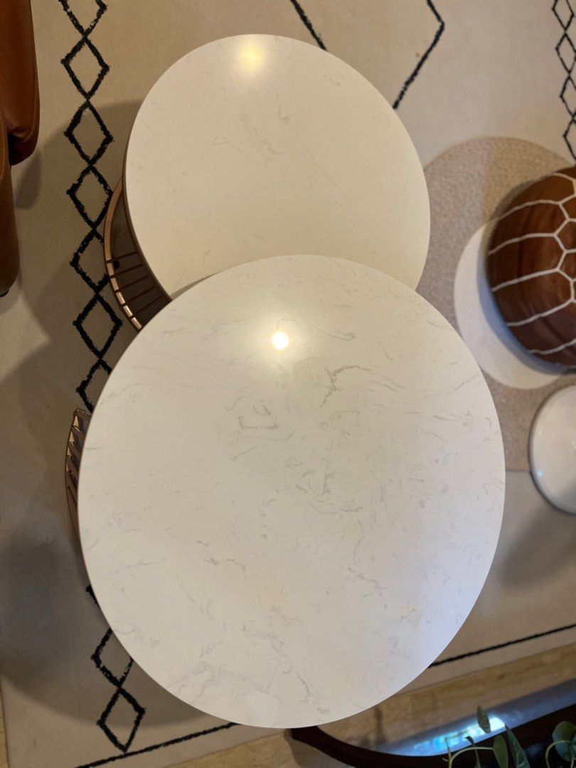 Marble like coffee table, Furniture & Home Living, Furniture, Tables ...