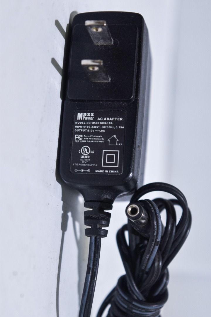 Mass power ac adapter scf0500100a1ba, Computers & Tech, Parts ...