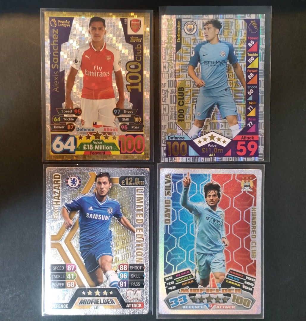 MATCH ATTAX LIMITED EDITION AND HUNDRED CLUB (Lionel Messi Cristiano Ronaldo Match attax limited ...