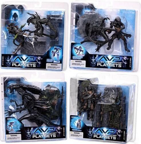 Mcfarlane alien vs predator series 1 & 2 with boxset. AVP, Hobbies ...