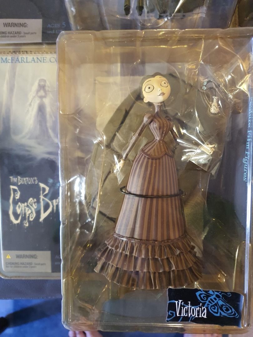 Mcfarlane toys CORPSE BRIDE FIGURES. TIMM BURTON JOHNNY DEPP, Hobbies ...