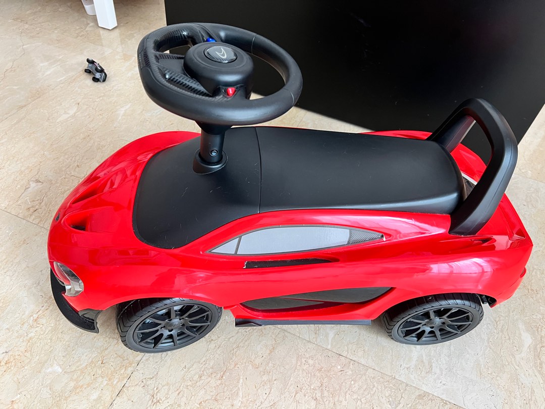 McLaren P1 Red Ride On Car, Babies & Kids, Infant Playtime on Carousell