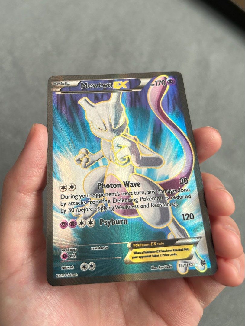 Mewtwo EX #157 Pokemon XY BREAKthrough Full Art Ultra Rare , Hobbies ...