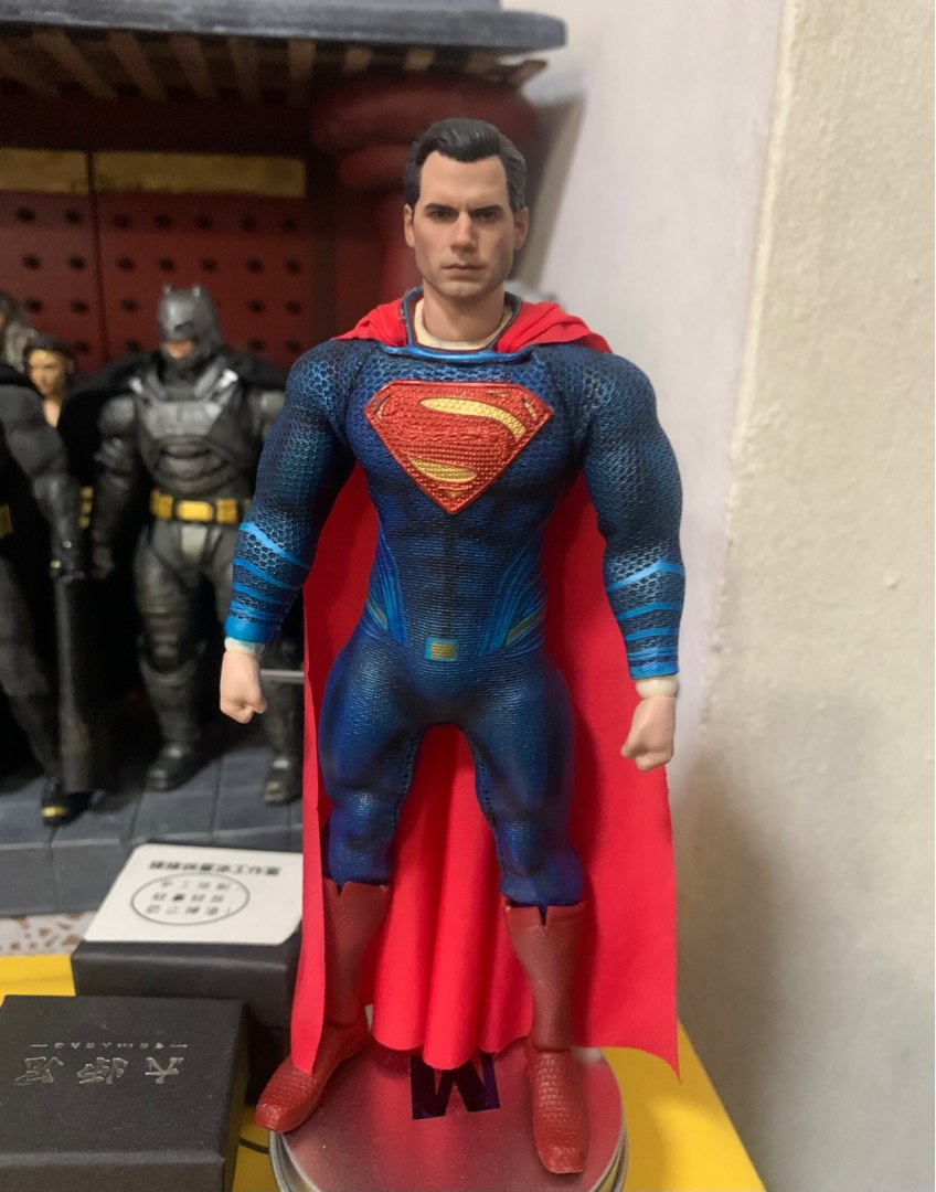 Mezco KO superman with manipple headsculpt not marvel legends or shf ...