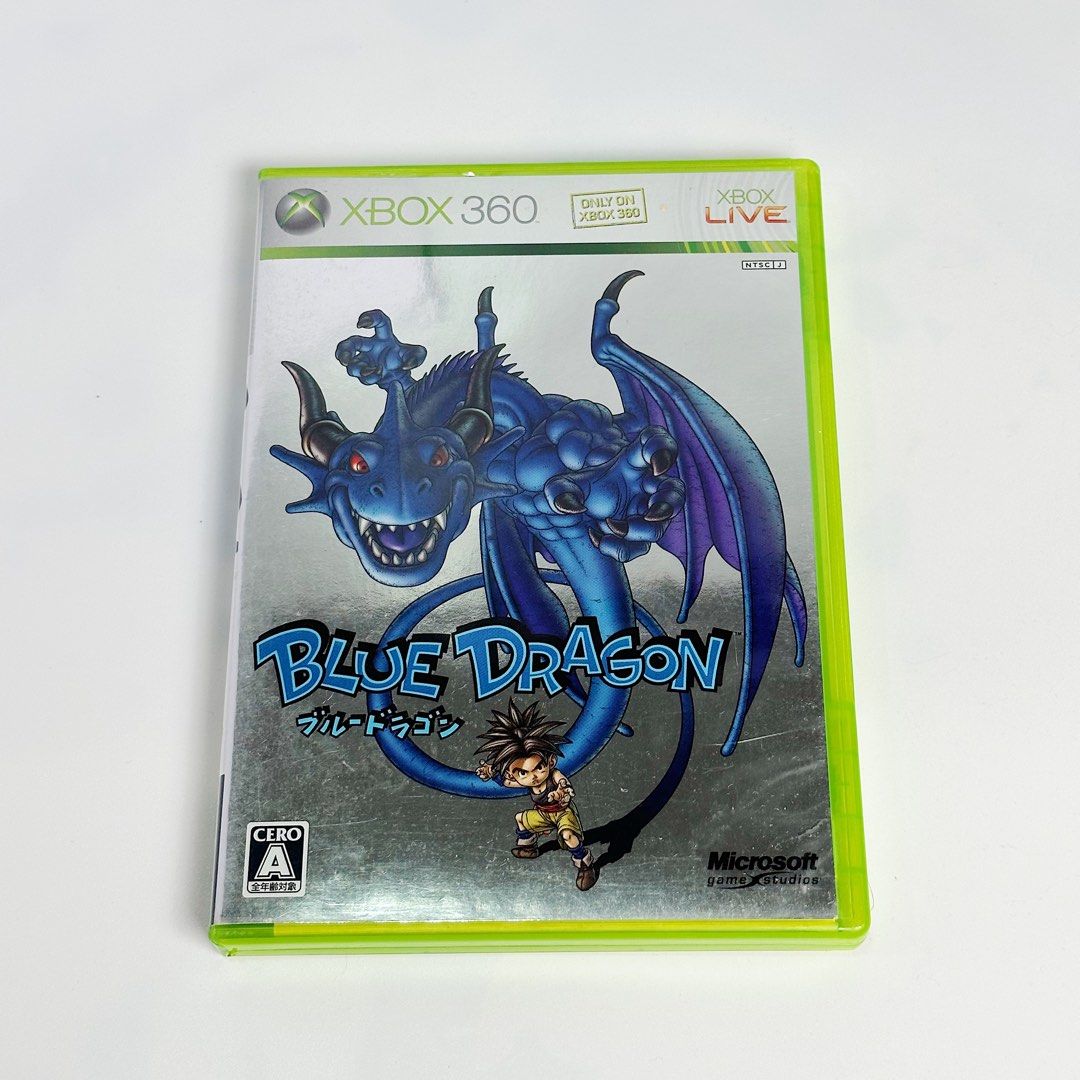 Microsoft Xbox 360 Blue Dragon (jp ver), Video Gaming, Video Games ...
