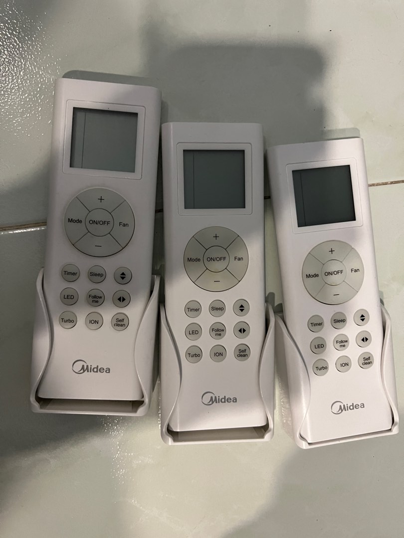 Midea aircon remote control, TV & Home Appliances, Other Home ...