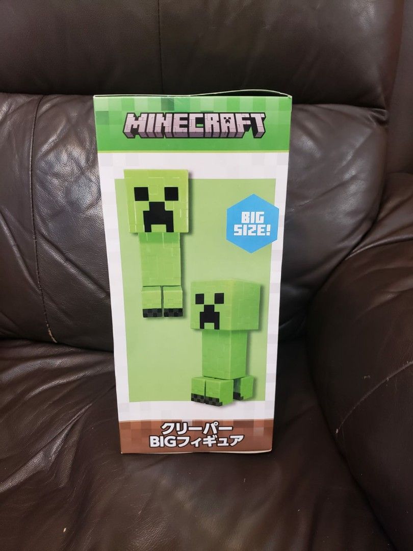 Minecraft creeper figure, 興趣及遊戲, 玩具 & 遊戲類 - Carousell