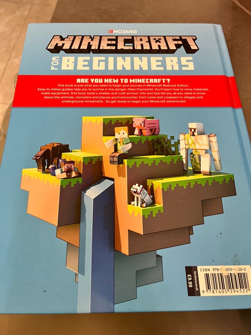 Minecraft for Beginners Book, Hobbies & Toys, Books & Magazines, Children's Books on Carousell