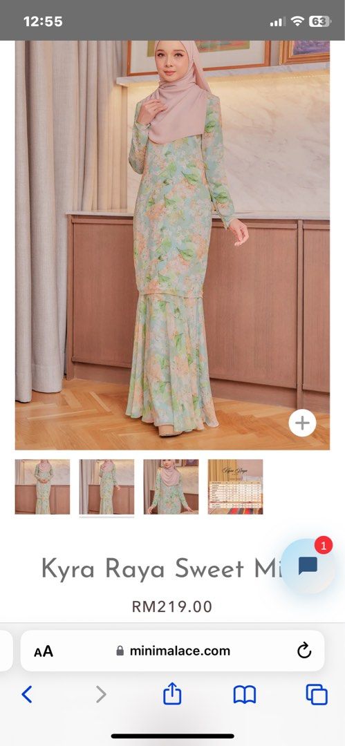 Minimalace Kyra Raya Haji 2023, Women's Fashion, Muslimah Fashion, Baju Kurung & sets on Carousell