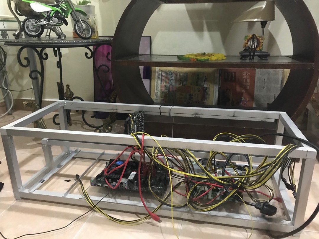 Mining rig, Furniture & Home Living, Furniture, Shelves, Cabinets ...