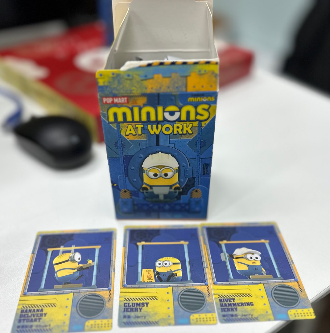 Minions at work, Hobbies & Toys, Toys & Games on Carousell