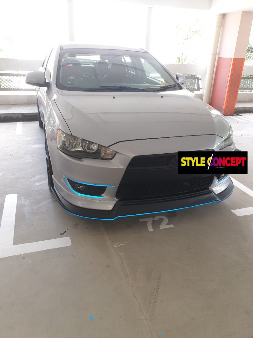 Mitsubishi Evo Blue Edition - Authentic Blue 3M Reflective Tape 2023 ...