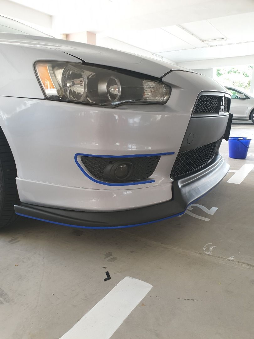 Mitsubishi Evo Blue Edition - Authentic Blue 3M Reflective Tape 2023 ...