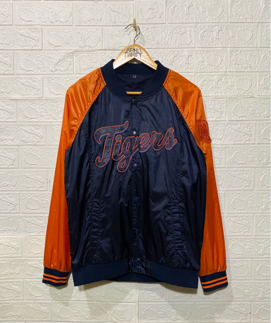 MLB Tigers varsity jacket, Men's Fashion, Coats, Jackets and Outerwear ...