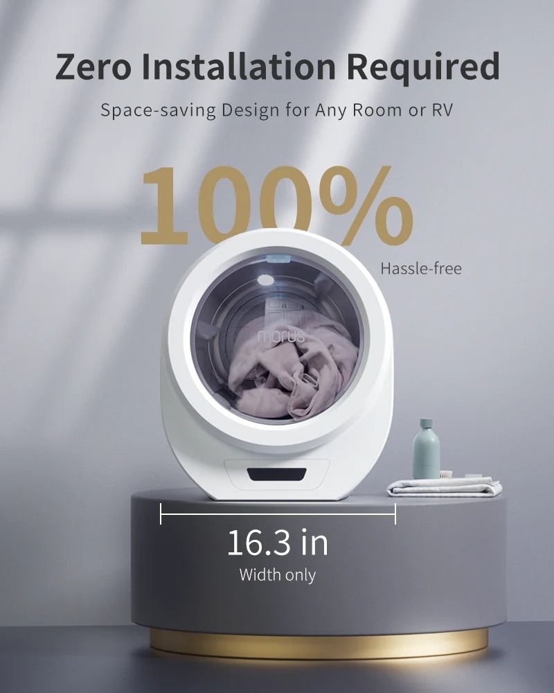 Morus Zero Ultra-fast Portable Clothes Dryer for Apartment, TV & Home ...