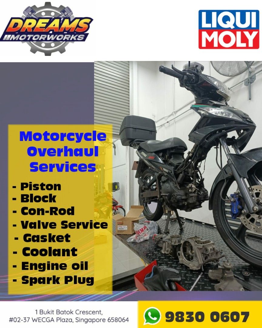 Motorcycle Engine Overhaul Package, Motorcycles, Motorcycle Accessories ...